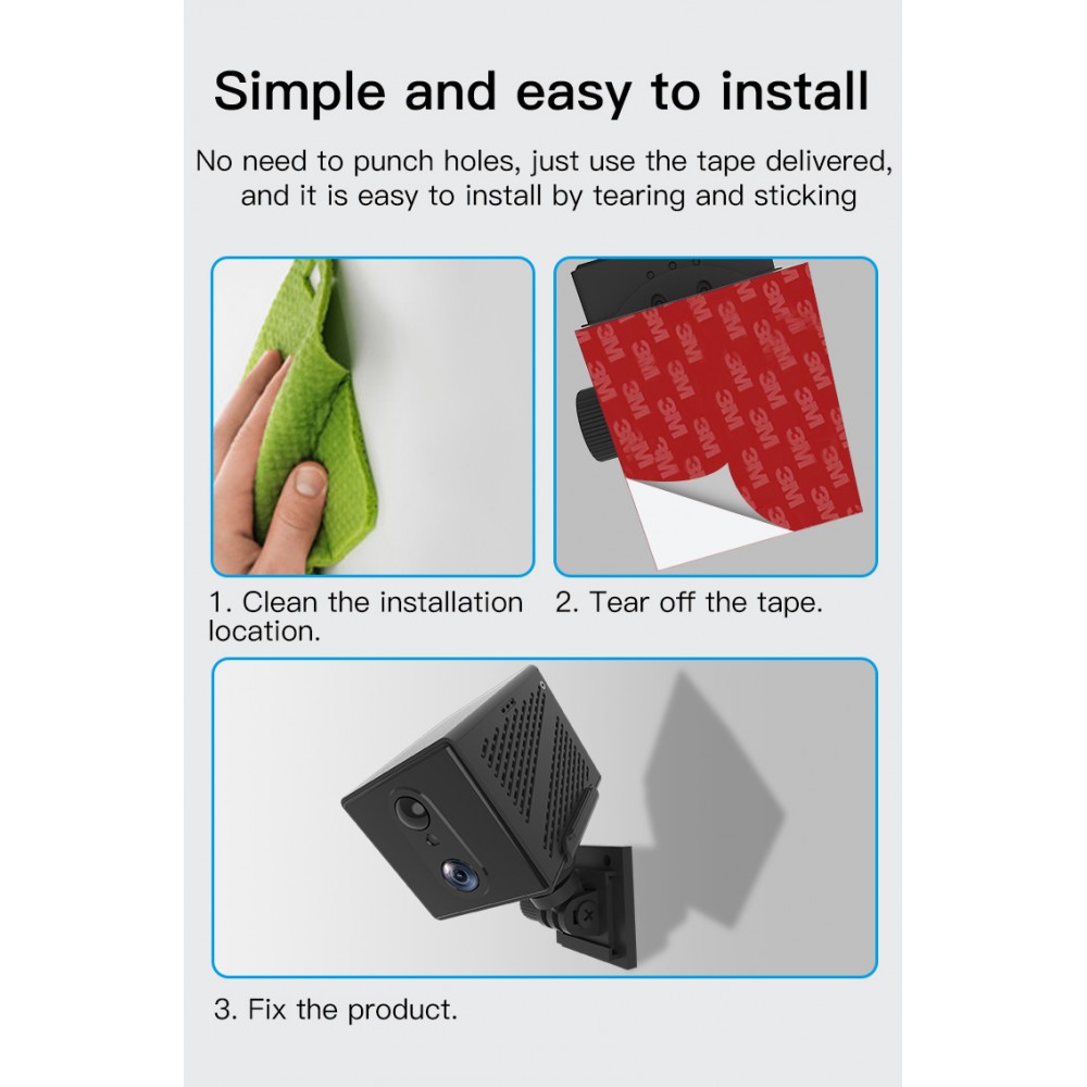 CB75 4G Battery Mini Camera